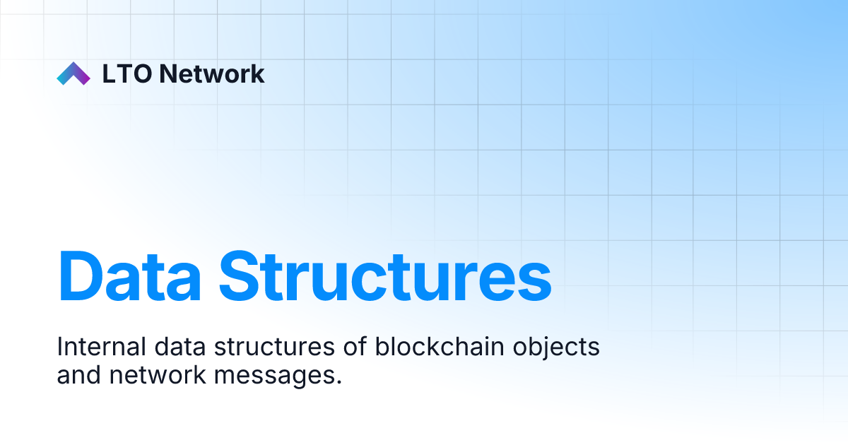 Data Structures | LTO Network